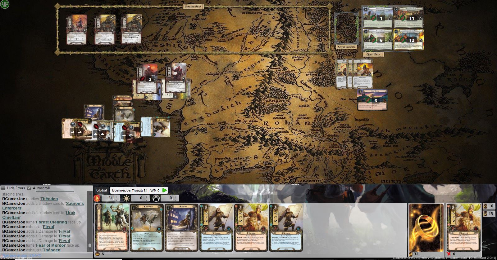 Deck #17 Secret Paths Through the Drúadan Forest | LOTR Deck Testing Ground