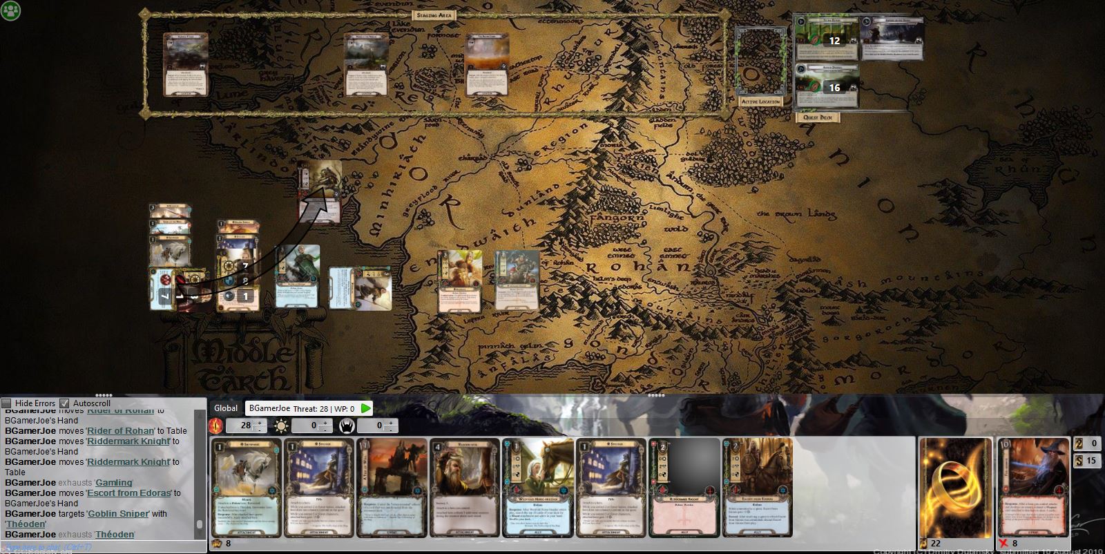 Deck #17 Secret Paths Through the Drúadan Forest | LOTR Deck Testing Ground