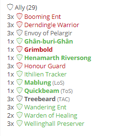 Deck #60 Bear Meets Ents | LOTR Deck Testing Ground
